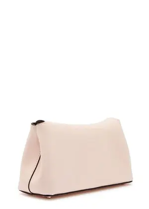 TOTEME T-lock Mini Glossed Leather Clutch
