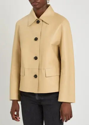 TOTEME Bonded Leather Jacket