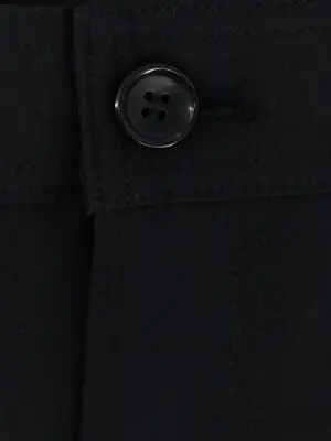 Comme Des Garçons Strap-detailed Bermuda Shorts