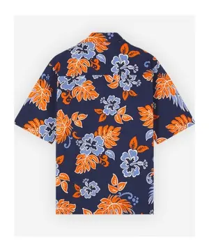 Maison Kitsuné Floral Printed Resort Shirt