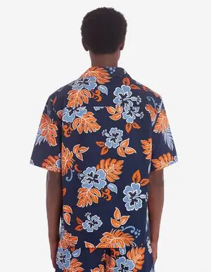Maison Kitsuné Floral Printed Resort Shirt