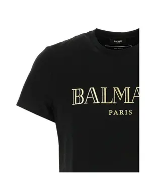 Balmain Logo Printed T-shirt