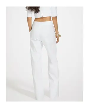 PATOU High Waist Wide-leg Tailored Trousers