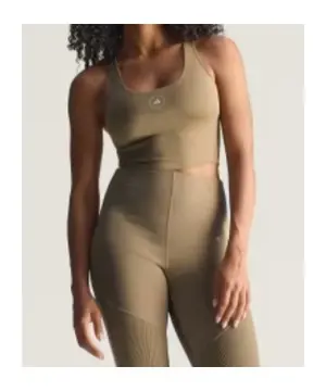 Adidas By Stella McCartney Racer-back Logo Tank Top