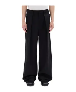 ANN DEMEULEMEESTER Botel Pleated Trousers
