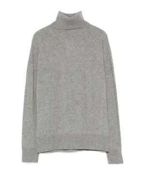 Emporio Armani Turtleneck Cashmere Sweater - Gray
