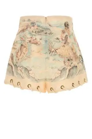 Zimmermann Printed Shorts