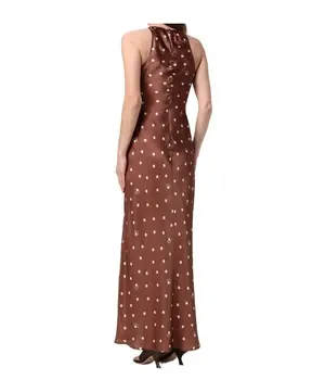 MC2 SAINT BARTH Katy Polka Dot Maxi Dress