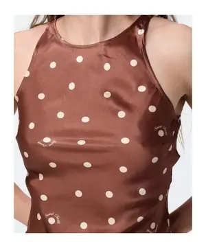 MC2 SAINT BARTH Katy Polka Dot Maxi Dress