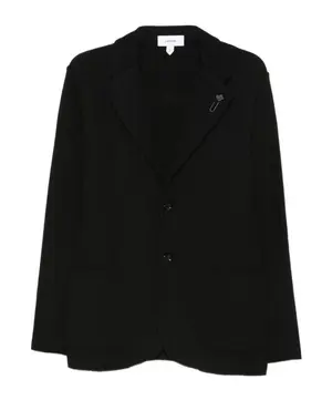 LARDINI Patch-pockets Wool Blazer