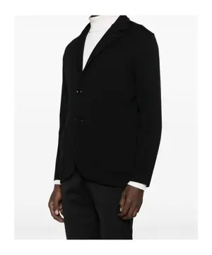 LARDINI Patch-pockets Wool Blazer