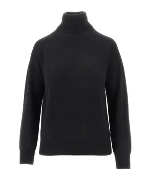 Emporio Armani Long Sleeve Sweater - Black