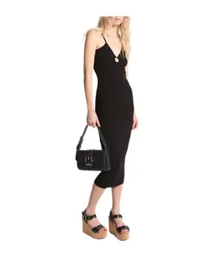 Michael Kors Sleeveless Cut-out Midi Dress