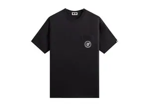 Kith X New Balance Crest Pocket Tee Shirt - Black