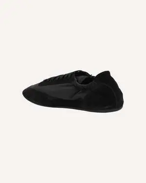 Prada Re-nylon And Suede Collapse Sneakers