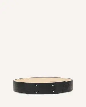 MAISON MARGIELA Grained Four-stitch Belt