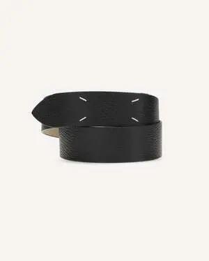 MAISON MARGIELA Grained Four-stitch Belt