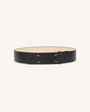 MAISON MARGIELA Grained Four-stitch Belt