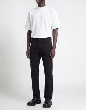 Dunhill Cotton Gabardine Stretch Pants - Black