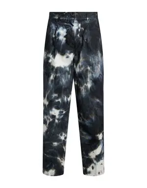 WHITE SAND Pants Slate Size Cotton, Linen, Elastane