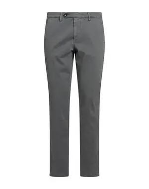 MANUEL RITZ Pants Size Cotton, Elastane - Grey