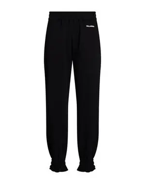 Karl Lagerfeld Pants Size Organic Cotton - Black