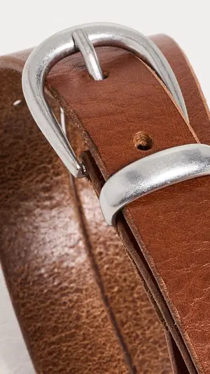 KNICKERBOCKER Western Bridle Leather Belt