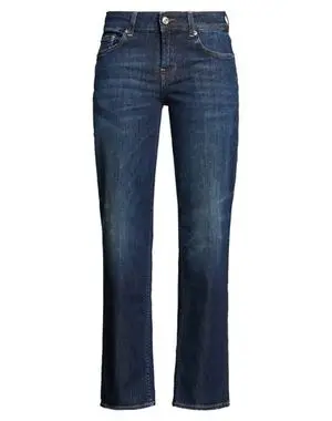 DEPARTMENT 5 Jeans Size Cotton, Elastane - Blue
