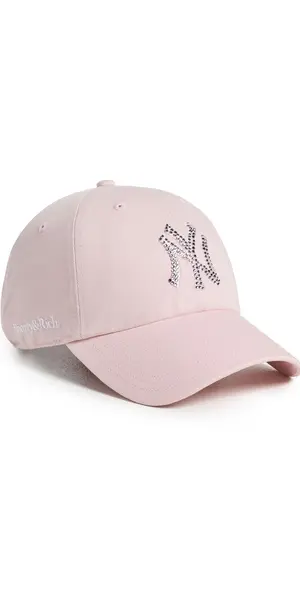 SPORTY & RICH Yankees Krystal Hat