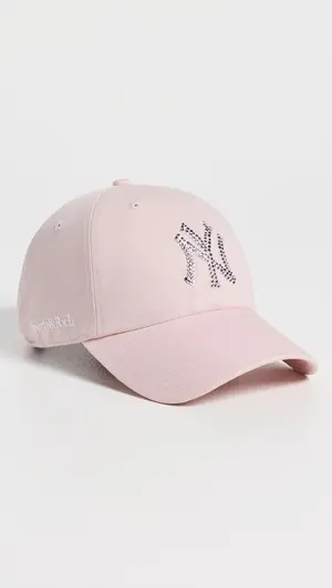 SPORTY & RICH Yankees Krystal Hat