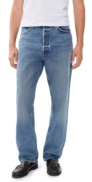 AGOLDE Relaxed Straight Leg Jeans - Friction