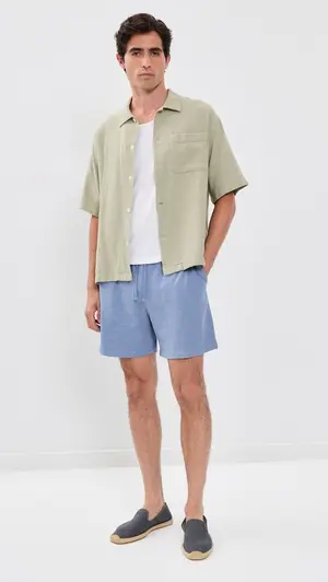Onia Slub Terry Pull On Shorts