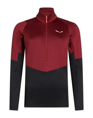 SALEWA Puez Pl T-shirt Burgundy Size Recycled Polyester, Polyester, Elastane - Red