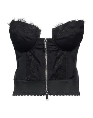 Dsquared2 Top Size Cotton, Polyamide, Elastane - Black
