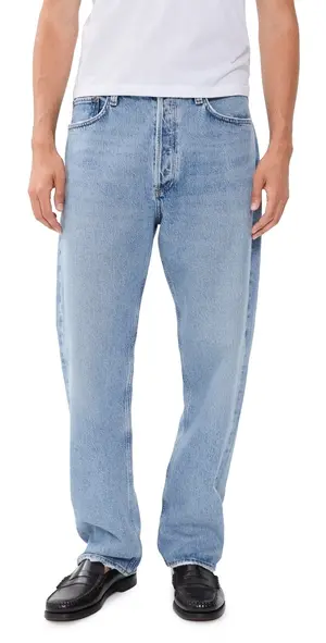 AGOLDE Relaxed Straight Leg Jeans - Force