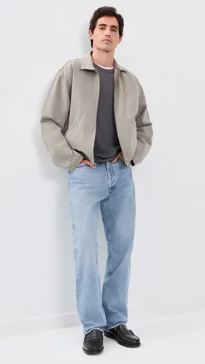 AGOLDE Relaxed Straight Leg Jeans - Force