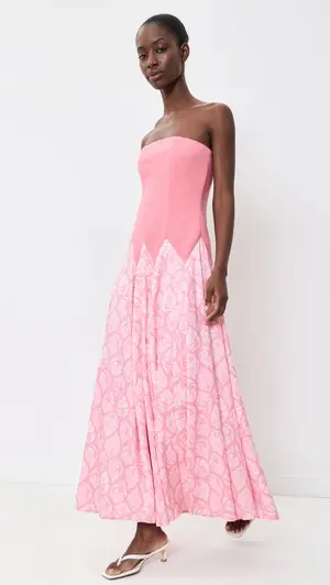 COUPER Dottie Drop Waist Dress