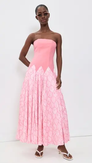 COUPER Dottie Drop Waist Dress