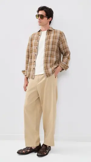 CORRIDOR Wide Twill Pants