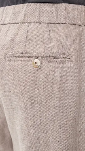 Frescobol Carioca Oscar Linen Chino Pants