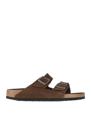 BIRKENSTOCK Sandals Chocolate Size Leather