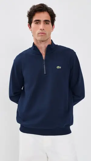 Lacoste Zip Up Sweatshirt