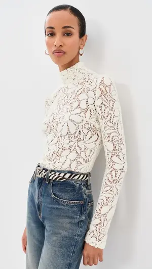 La DoubleJ Lacey Turtleneck