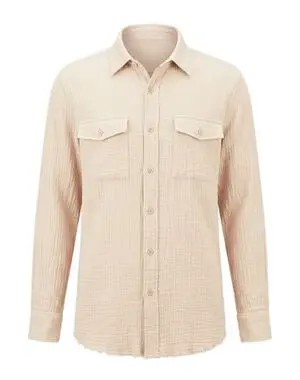 Xirena Shirt Size Cotton - Beige