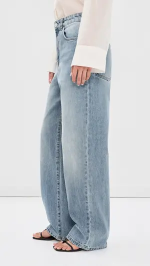 RÓHE Bruun Signature Baggy Denim Jeans