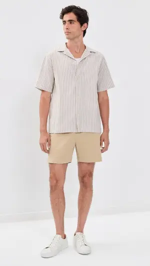 Orlebar Brown Bulldog Stretch Cotton Shorts 6