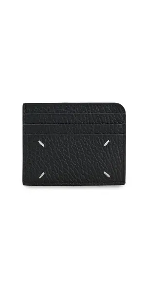 MAISON MARGIELA Grainy Leather 6cc Card Case