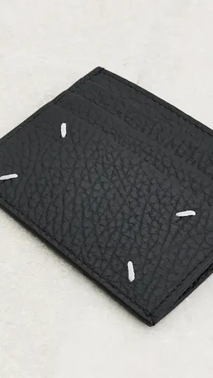 MAISON MARGIELA Grainy Leather 6cc Card Case