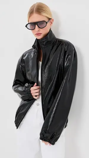 COURREGES Vinyl Tracksuit Jacket