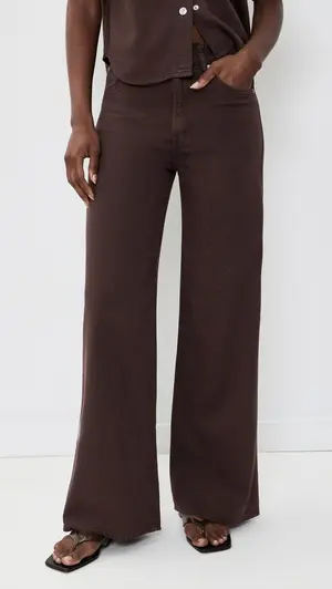 Madewell Airy Denim Wide-leg Jeans